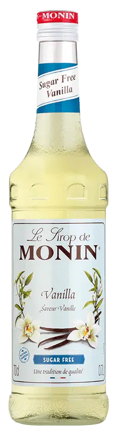 MONIN Sciroppo di vaniglia senza zucchero - 70 cl – Barista och Espresso